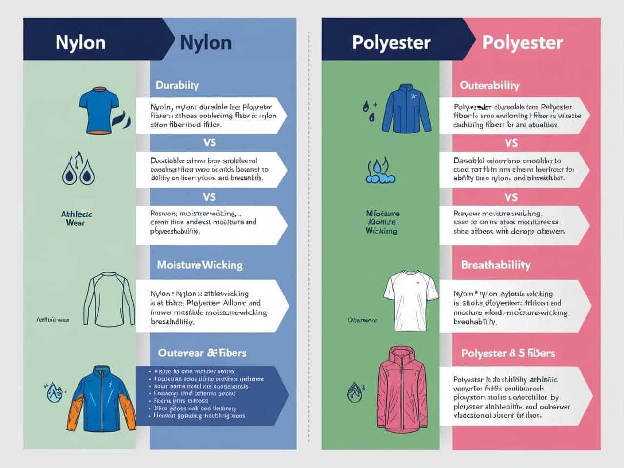 Nylon vs Polyester: Key Differences, Pros & Best Uses - FabKnitters