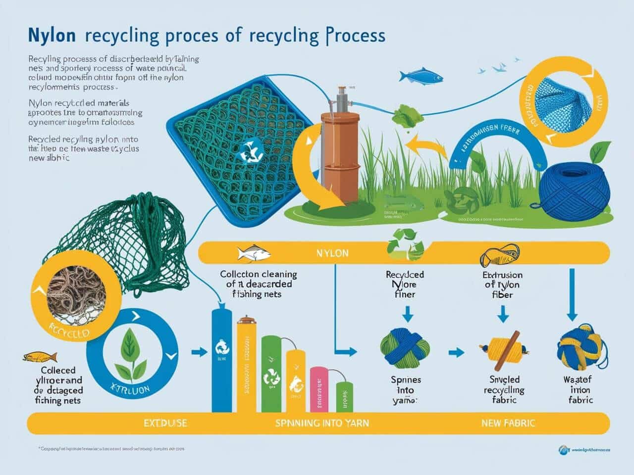 What is Recycled Nylon Fabric? Sustainability & Benefits - FabKnitters
