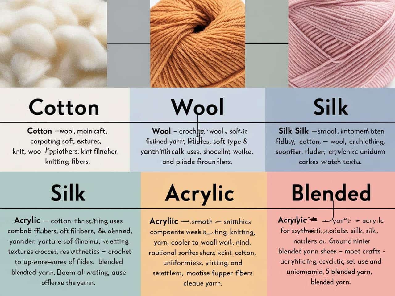 Types of Yarn: Natural, Synthetic & Best Uses Explained - FabKnitters