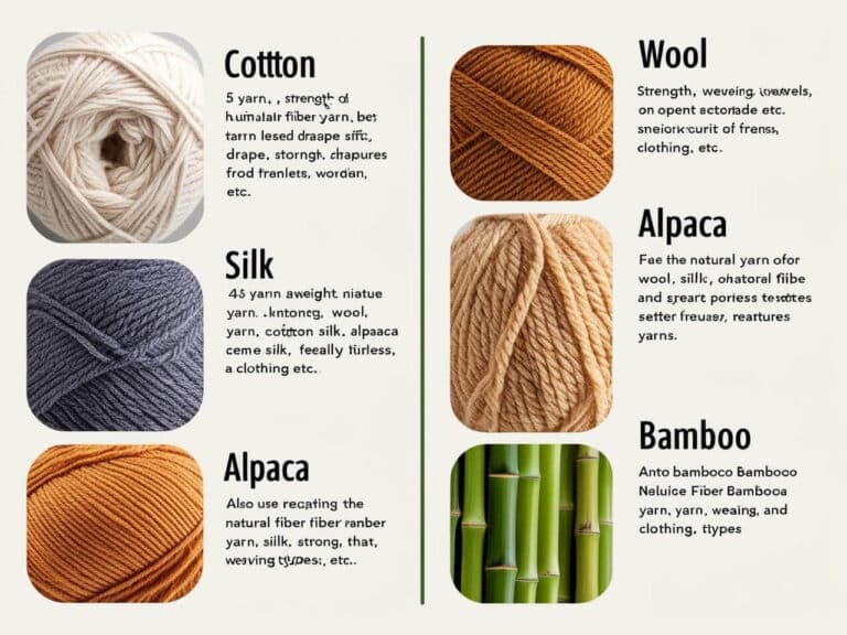Types of Yarn: Natural, Synthetic & Best Uses Explained - FabKnitters