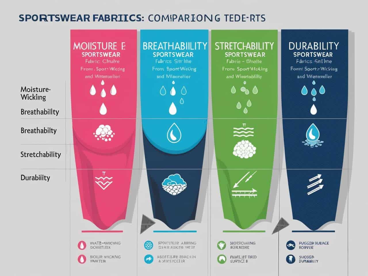 Best Sportswear Fabrics: Polyester, Nylon & Bamboo - FabKnitters